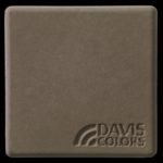 Cocoa - 3 inch x 3 inch sample tile colored with Davis Colors Cocoa ...