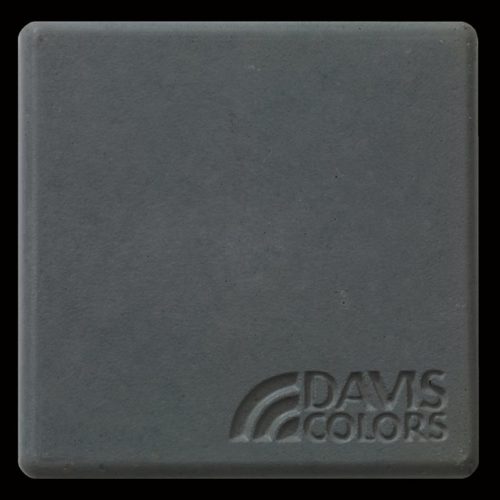 Light Gray Carbon - 3 inch x 3 inch sample tile colored with Davis ...