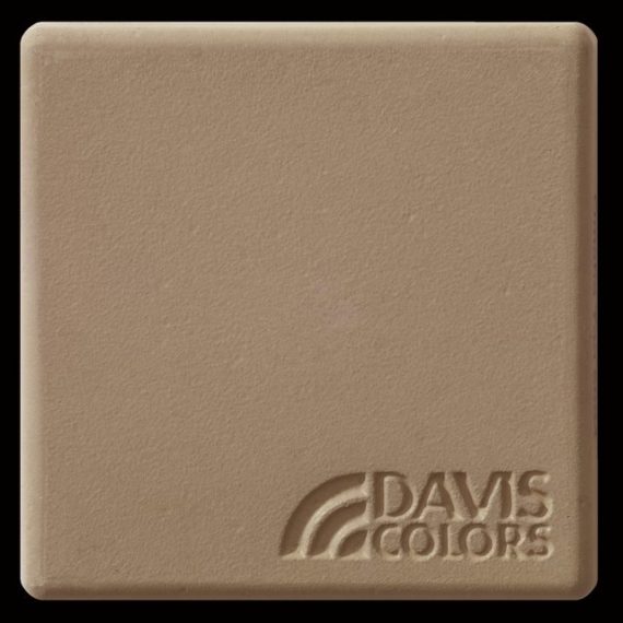 Omaha Tan - 3 inch x 3 inch sample tile colored with Davis Colors Omaha ...