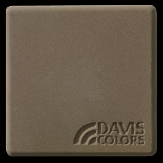 Yosemite Brown - 3 inch x 3 inch sample tile colored with Davis Colors ...